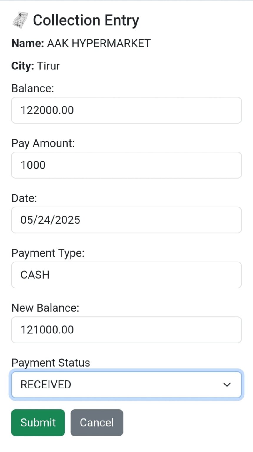 Collection App – sagarmarketing.in